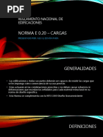 S03-Norma de Cargas E020 | PDF | Barlovento y sotavento | Herida