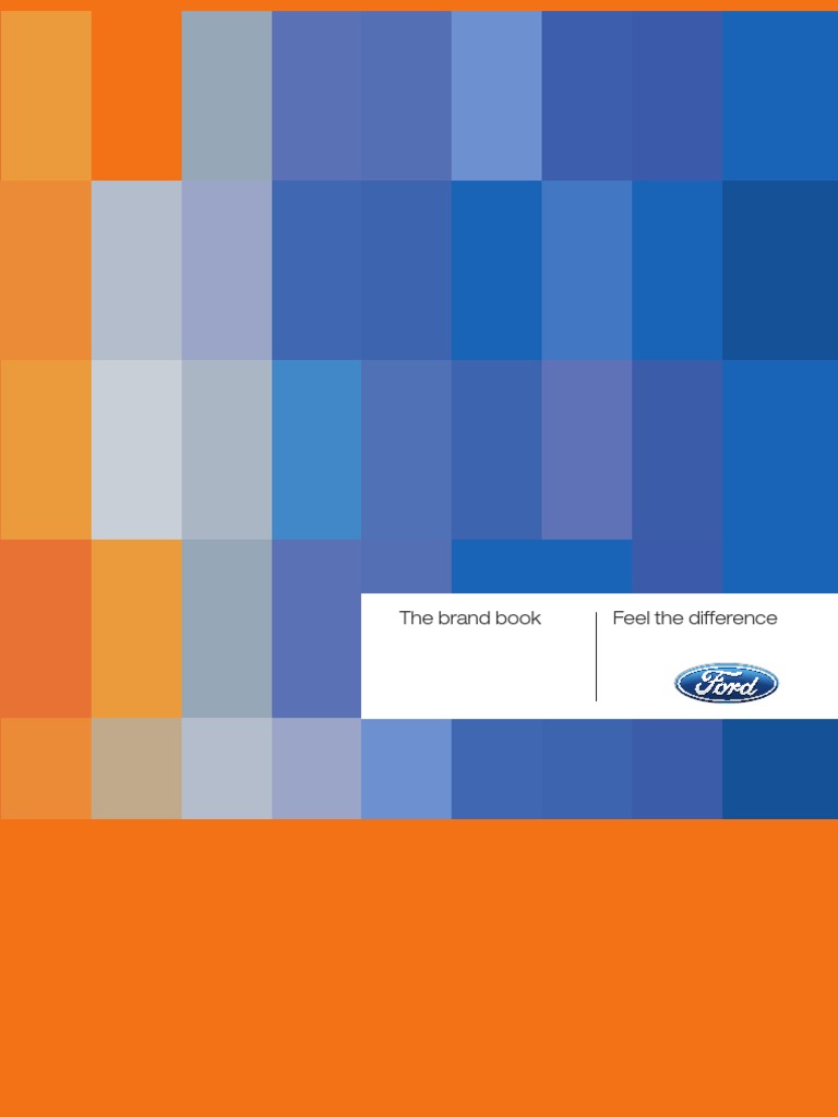 Brandbook Ford | PDF | Blue | Brand