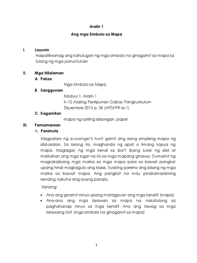 Grade 3 AP Localized Materia q1 Aralin 1 8 | PDF
