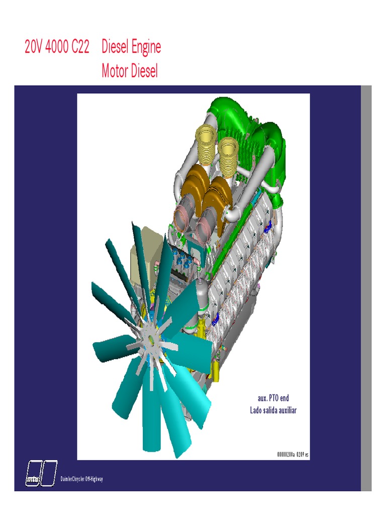 C&i 20v4000 c22 - Es - 01.2005 | PDF | Motor de combustión interna ...
