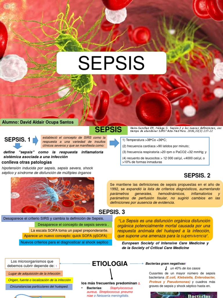 Definición y criterios de sepsis | PDF | Septicemia | Especialidades ...
