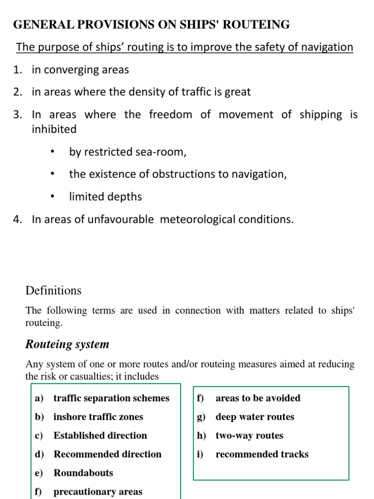 Traffic Separation Scheme RKK Modified 2017 | PDF | Traffic | Navigation