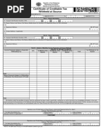 Bir Form 2307 | PDF | Withholding Tax | Value Added Tax