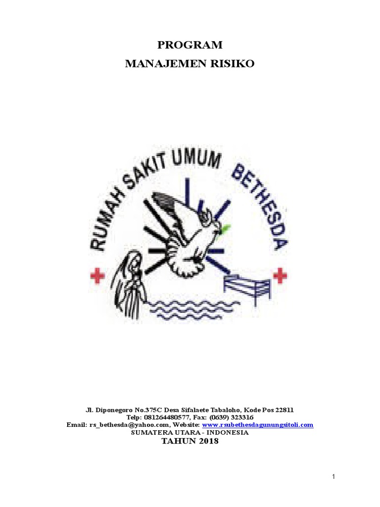 Program Manajemen Risiko Rsu Bethesda | PDF