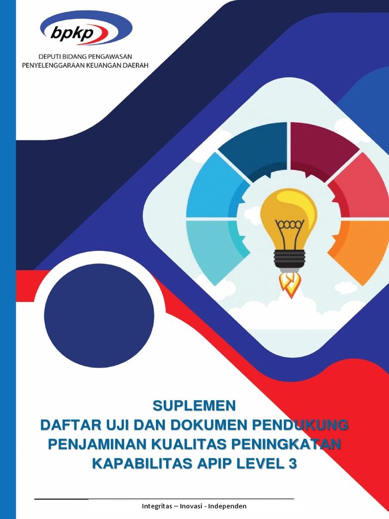 Daftar Uji Dan Dokumen Pendukung Peningkatan Kapabilitas Apip Level 3 Pdf