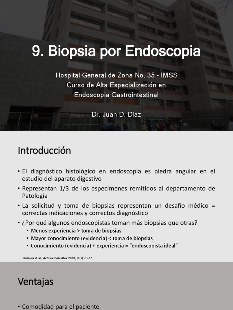 BX Endo | PDF | Biopsia | Endoscopia