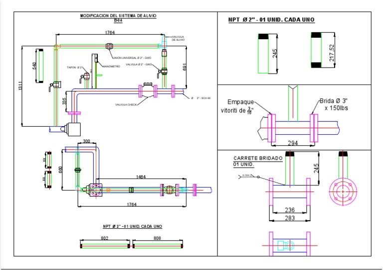 Planos de Tuberia | PDF