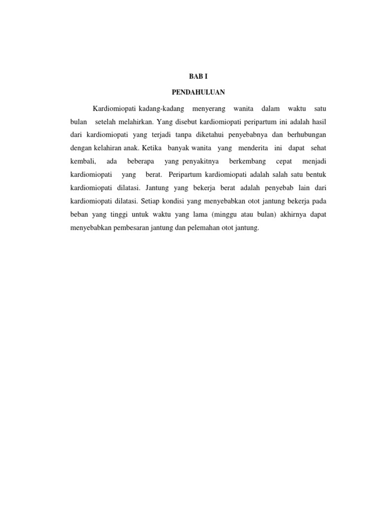 Laporan Kasus PPCM | PDF