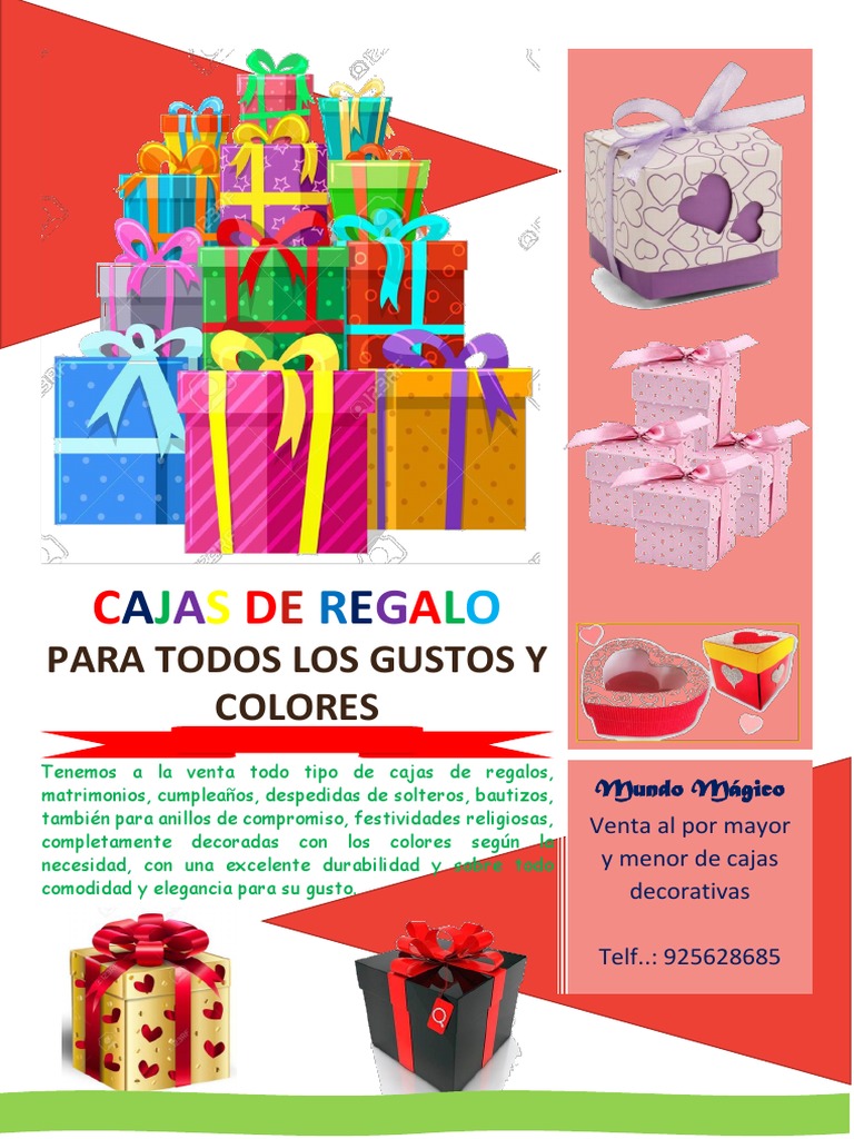 Afiche de Caja de Regalos | PDF