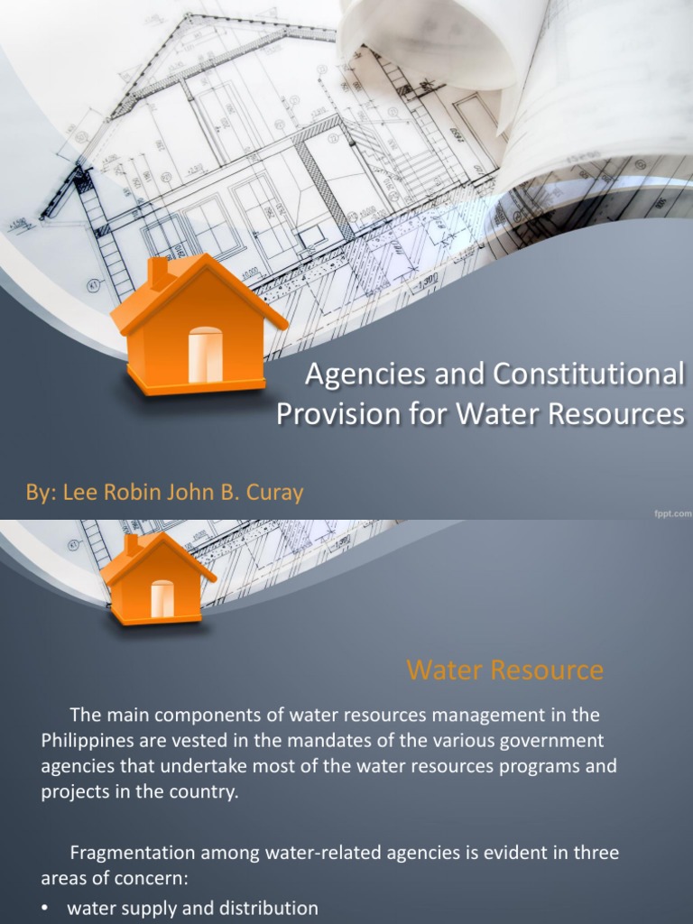 Agencies and Constitutional Provision For Water Resources | PDF ...