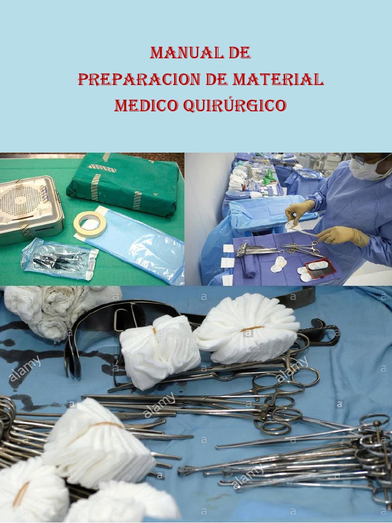 Manual de Preparacion de Material Medico Quirurgico | Lavado de manos ...