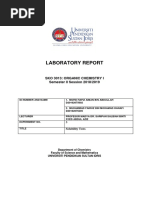 Unknown White Compound Lab Report | PDF | Ph | Chemical Substances