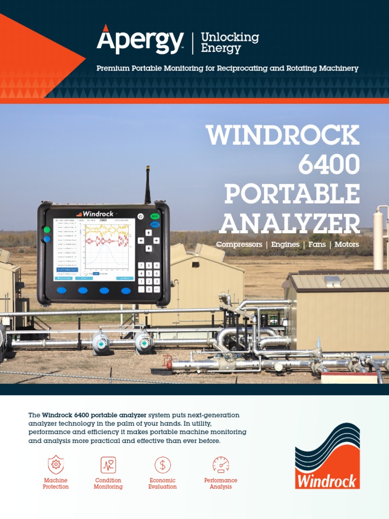 Windrock 6400: Portable Analyzer Benefits | PDF | Machines | Engines