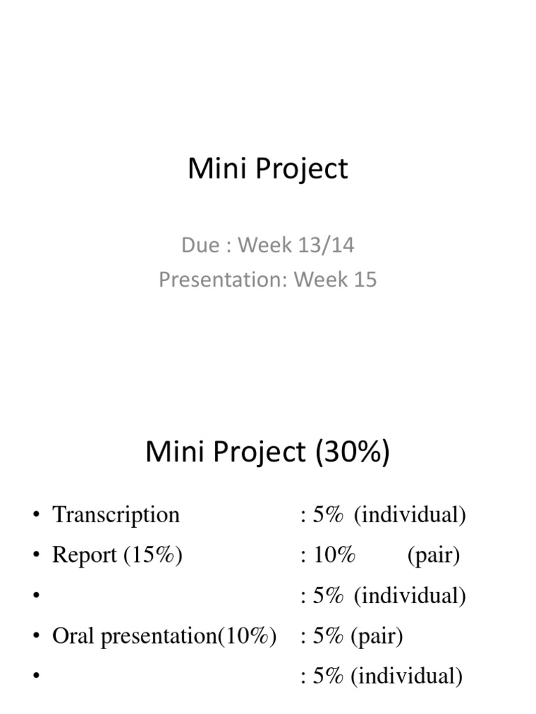 1 Discussion MiniProject | PDF | Data Analysis | Classroom