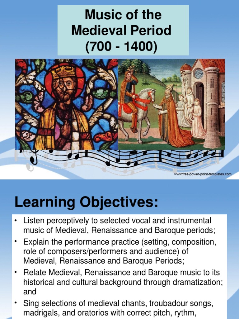 An Introduction to the Music of the Medieval Period from 700 to 1400 CE ...