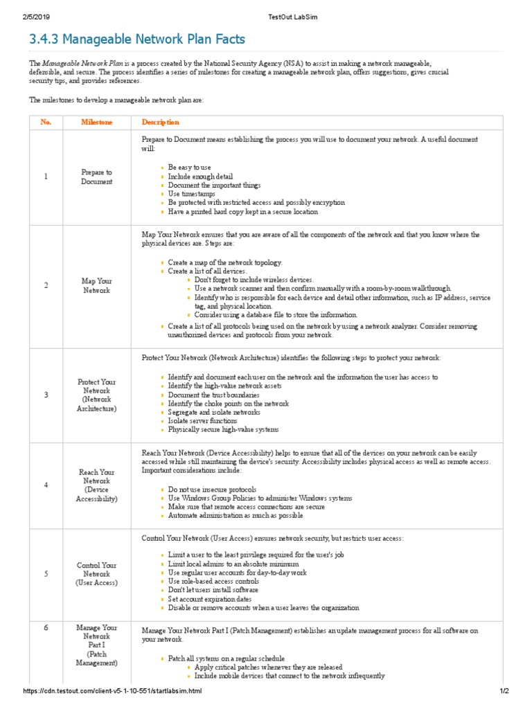 3.4.3 Manageble Network Plan Facts | PDF | Computer Network | Microsoft ...