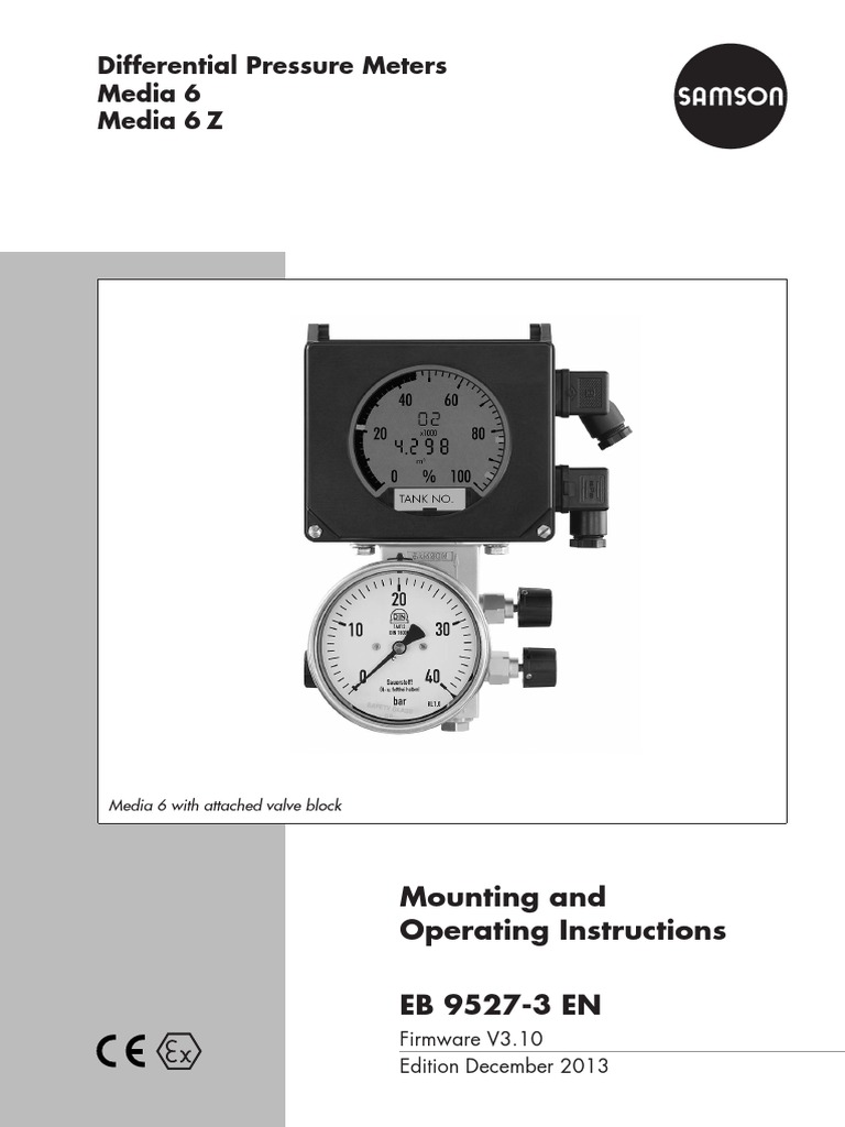 Samson Media 6 For CO2 Carbon Dioxide Storage Level Transmitter | PDF ...