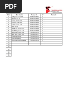 Material Issue Register | PDF