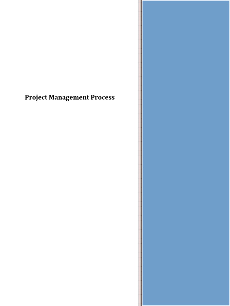 Project Management Procedure | Download Free PDF | Project Management ...
