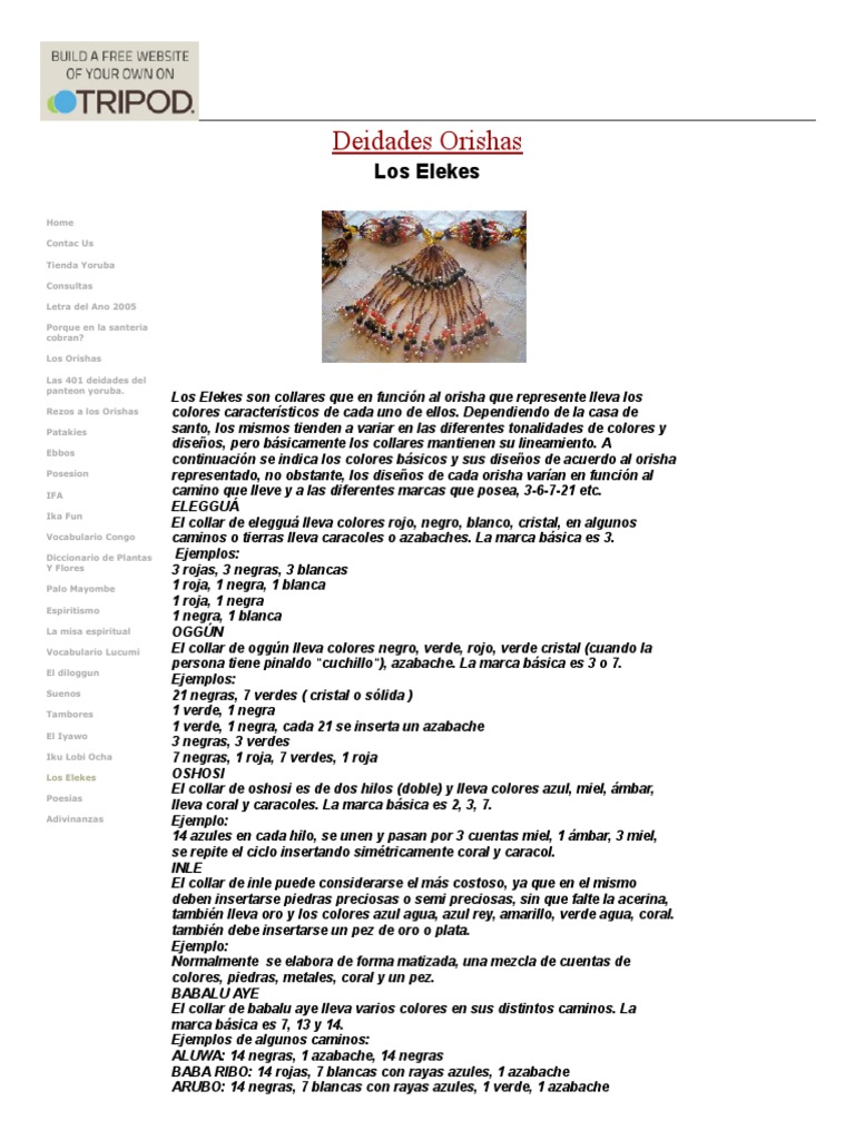 Colores y Significados de los Elekes | PDF | Color | Azul