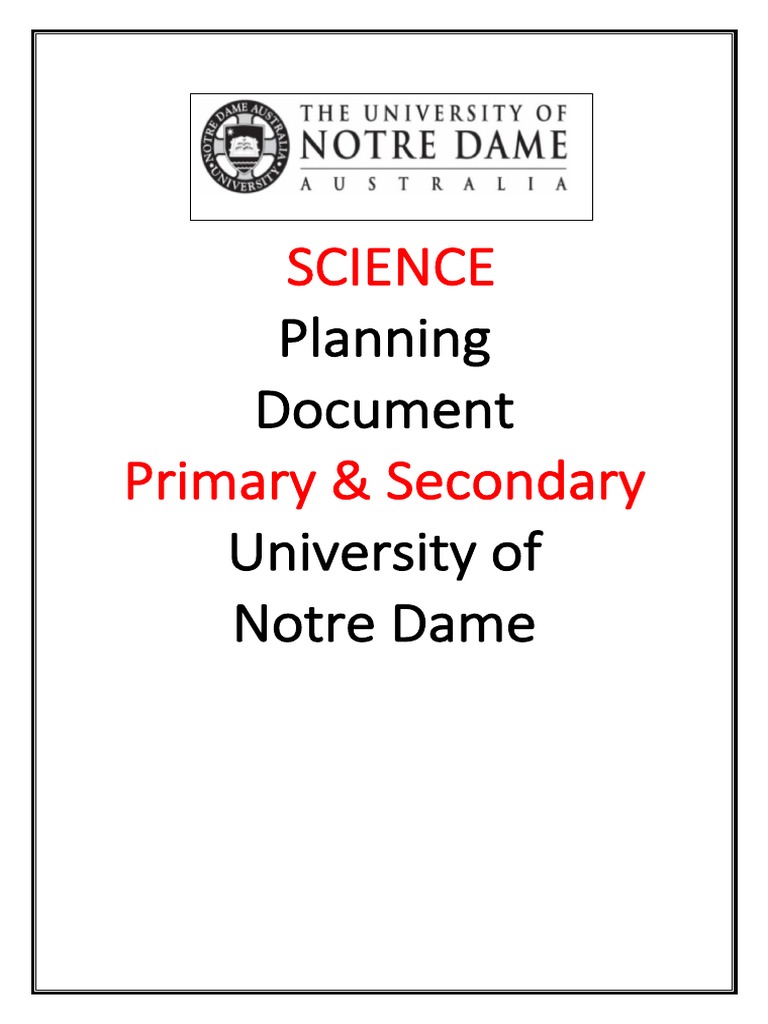 Science-Forward-Planning-Document-Patrick Final | PDF | Science ...