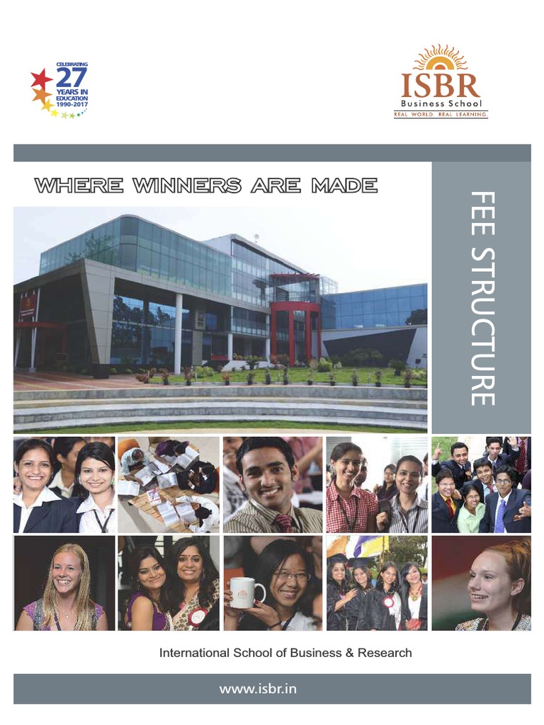 WWW - Isbr.in: International School of Business & Research | PDF ...