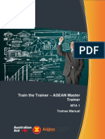 Train The Trainer | PDF | Classroom Management | Classroom