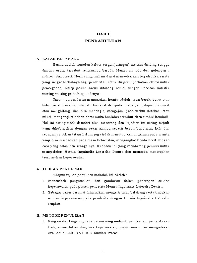 Hernia Inguinalis 3 | PDF | Ilmu Sosial | Sains & Matematika