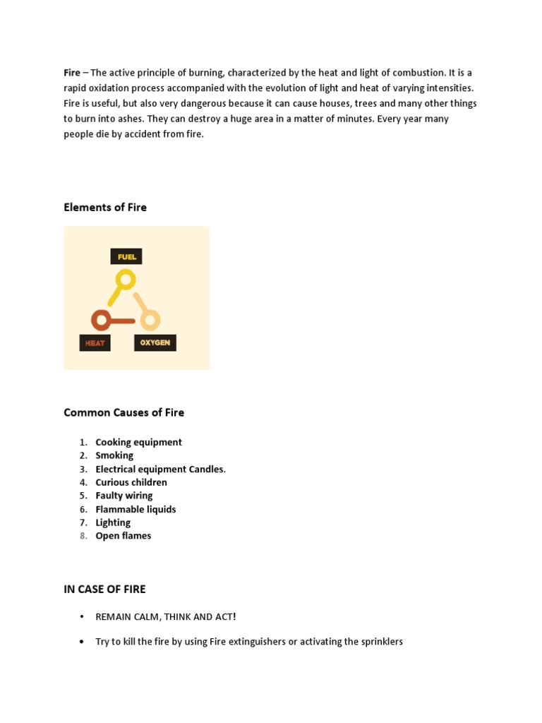 Elements of Fire: Fire - The Active Principle of Burning, Characterized ...