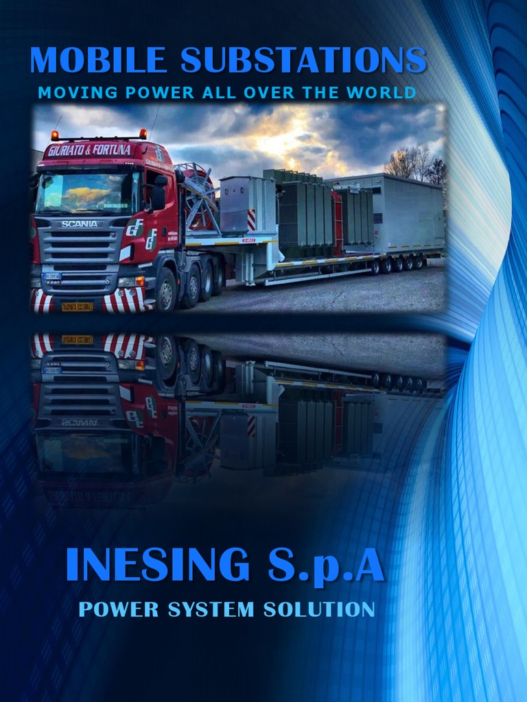 INESING Mobile Substations Catalogue 20182 | PDF | Electrical Substation | Electric Power ...