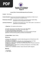 Hairdressing NC II CG | PDF | Lesson Plan | Learning