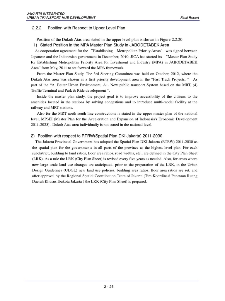 UDGL Transport Jakarta | PDF | Transportation Engineering | Economic ...