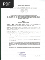 IRR RA 6975, Dept of The Interior and Local Government Act of 1990 ...