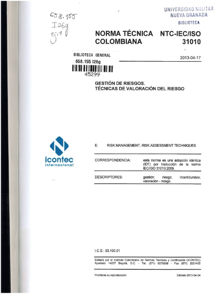 Iso 31010 PDF | PDF