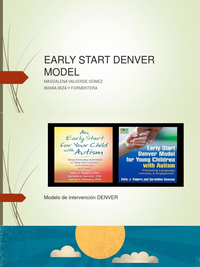 Early Start Denver Model | PDF | Espectro autista | Comportamiento