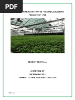 Sample Project Proposal Template | PDF | Irrigation | Agriculture