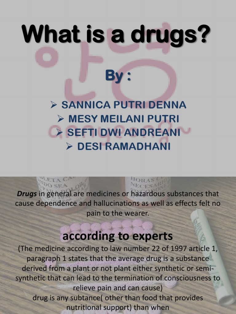 What Is A Drugs | PDF