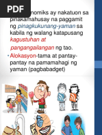 q1 - l6 Pagkonsumo - PPT - AP 9 | PDF