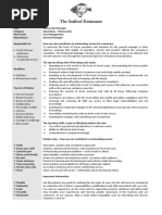 Roles and Responsibilities of A Butcher | PDF