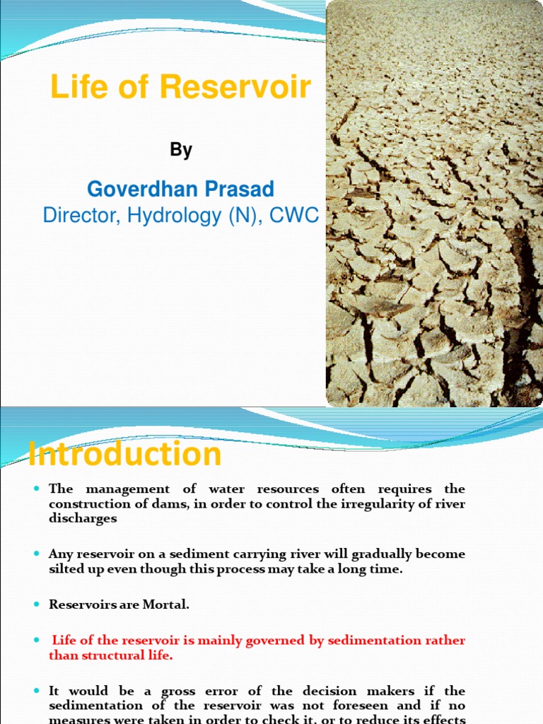 Life of Reservoir | PDF | Sediment | Erosion