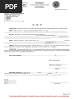 PDEA Joint Affidavit | PDF | Affidavit | Public Law