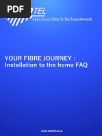 VUMA Fibre Home Installation Guide | PDF | Customer Premises Equipment ...