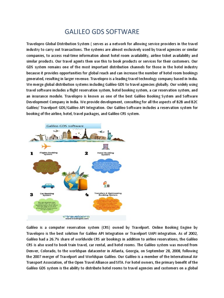 Galileo Gds Software | PDF | Travel Agency | Internet
