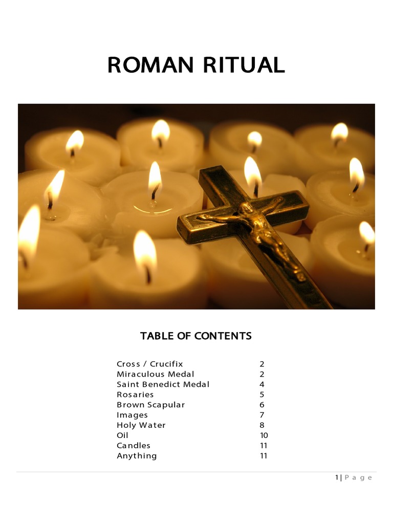 Roman Ritual Booklet 2015 | PDF | Religious Belief And Doctrine | Theology