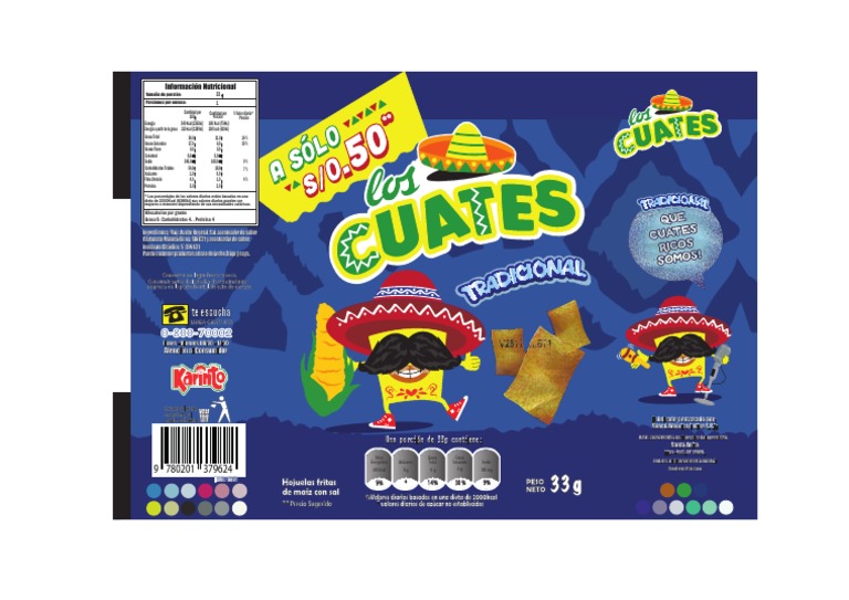 Cuates Proyecto Final | PDF | Caloría | Sustancias químicas