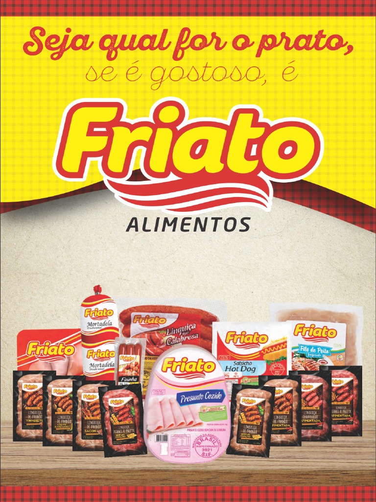 Catalogo de Produtos Friato Alimentos | PDF