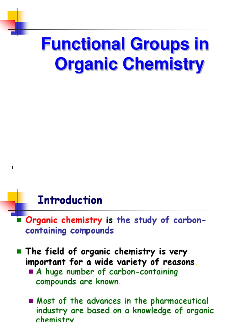 Chem 43 - Functional Groups-GCC | PDF | Functional Group | Alkane