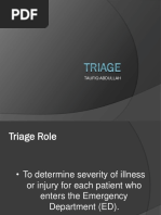 Triage Assessment Slip | PDF | Health Care | Evaluation Methods