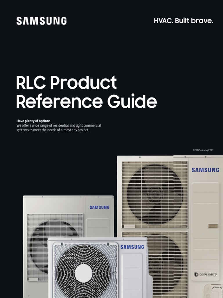 Samsung 2019 Product Reference Guide | PDF | Hvac | Heat Pump