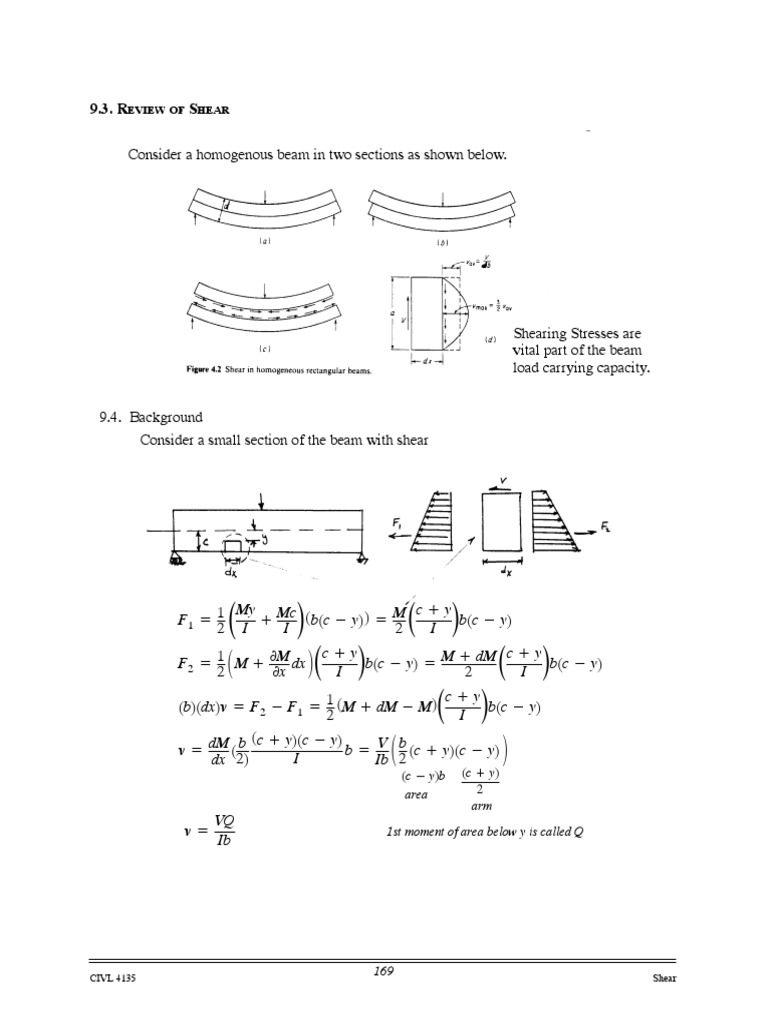 Shear Explains Shear Cracks 45 Deg | PDF | Bending | Fracture